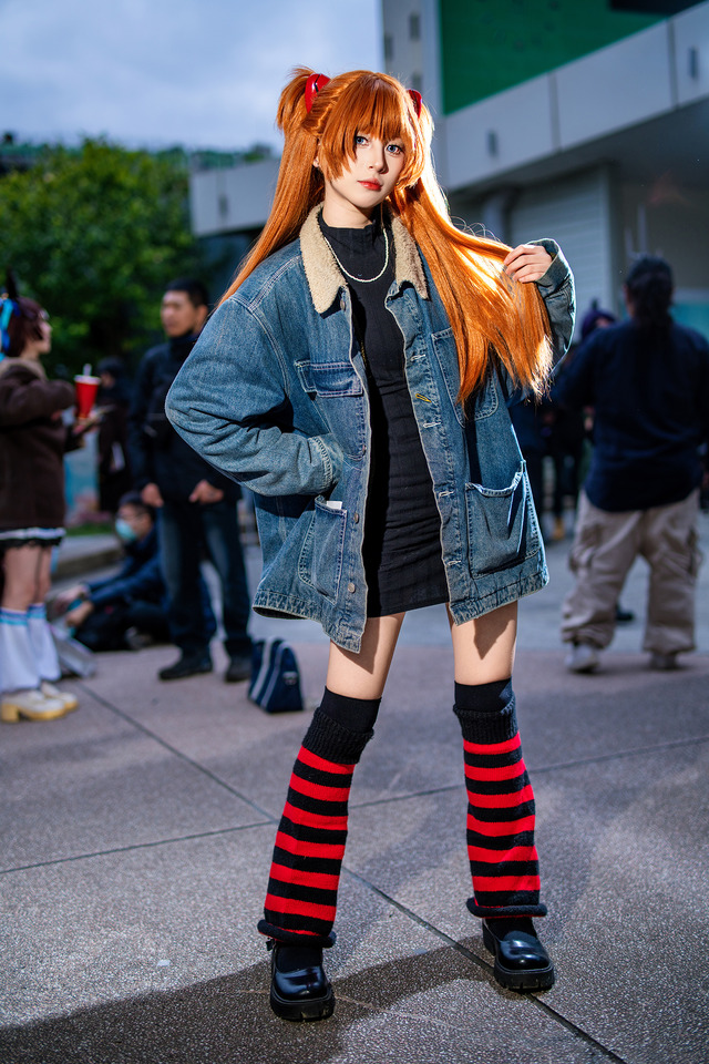 コスプレ】台湾美女が魅せる「エヴァ」アスカの私服姿が コスプレ】台湾美女が魅せる「エヴァ」アスカの私服姿が